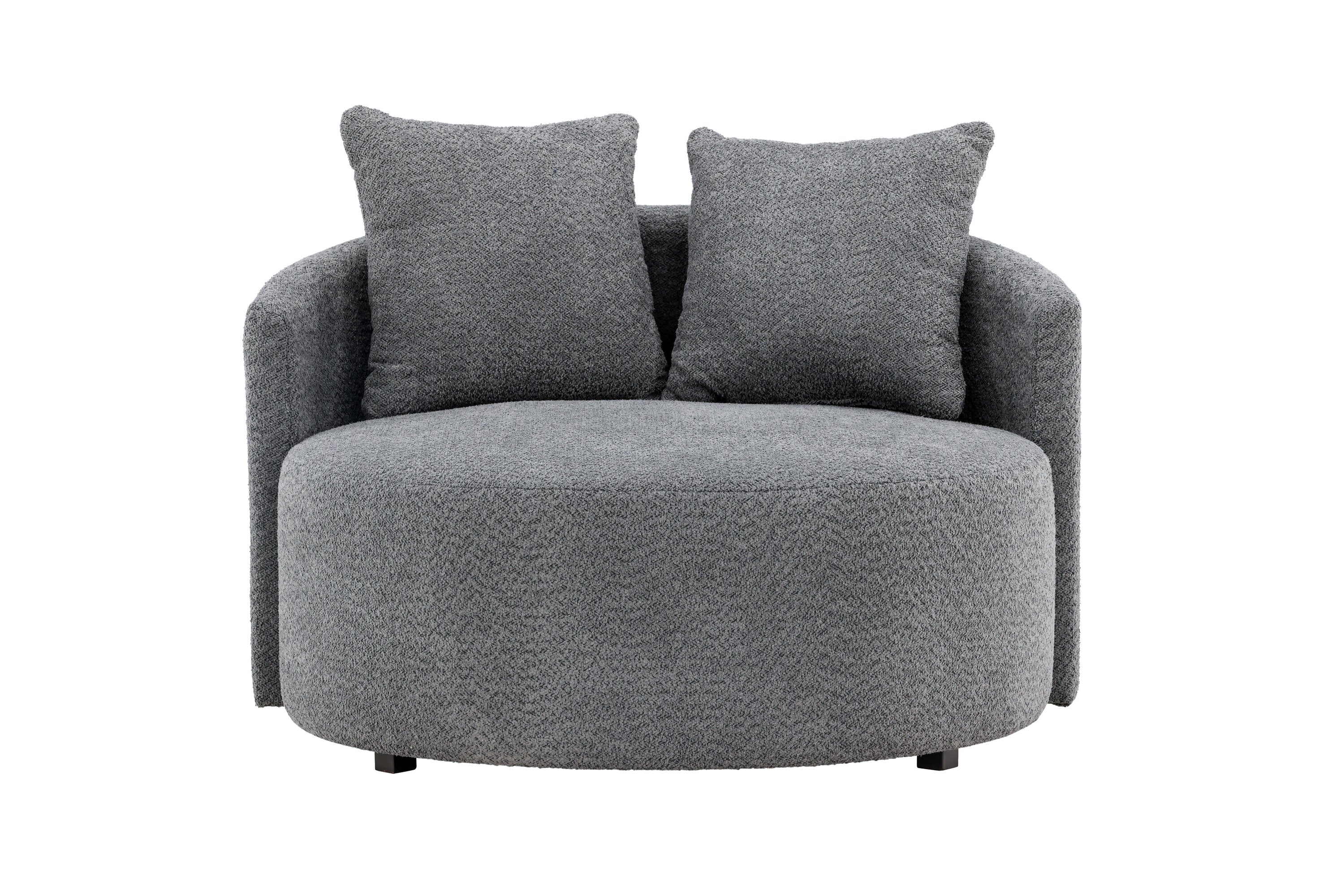Vaian Loungefauteuil XL - Grijs